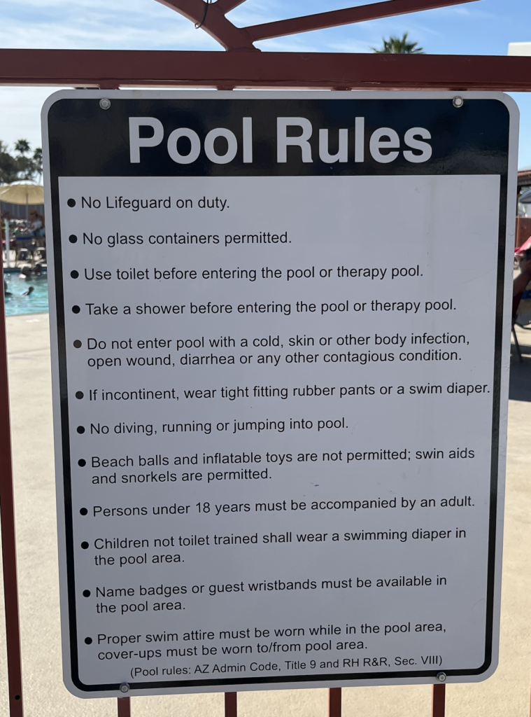 The Importance of Showering Before Entering Pools and Spas – Roadhaven ...